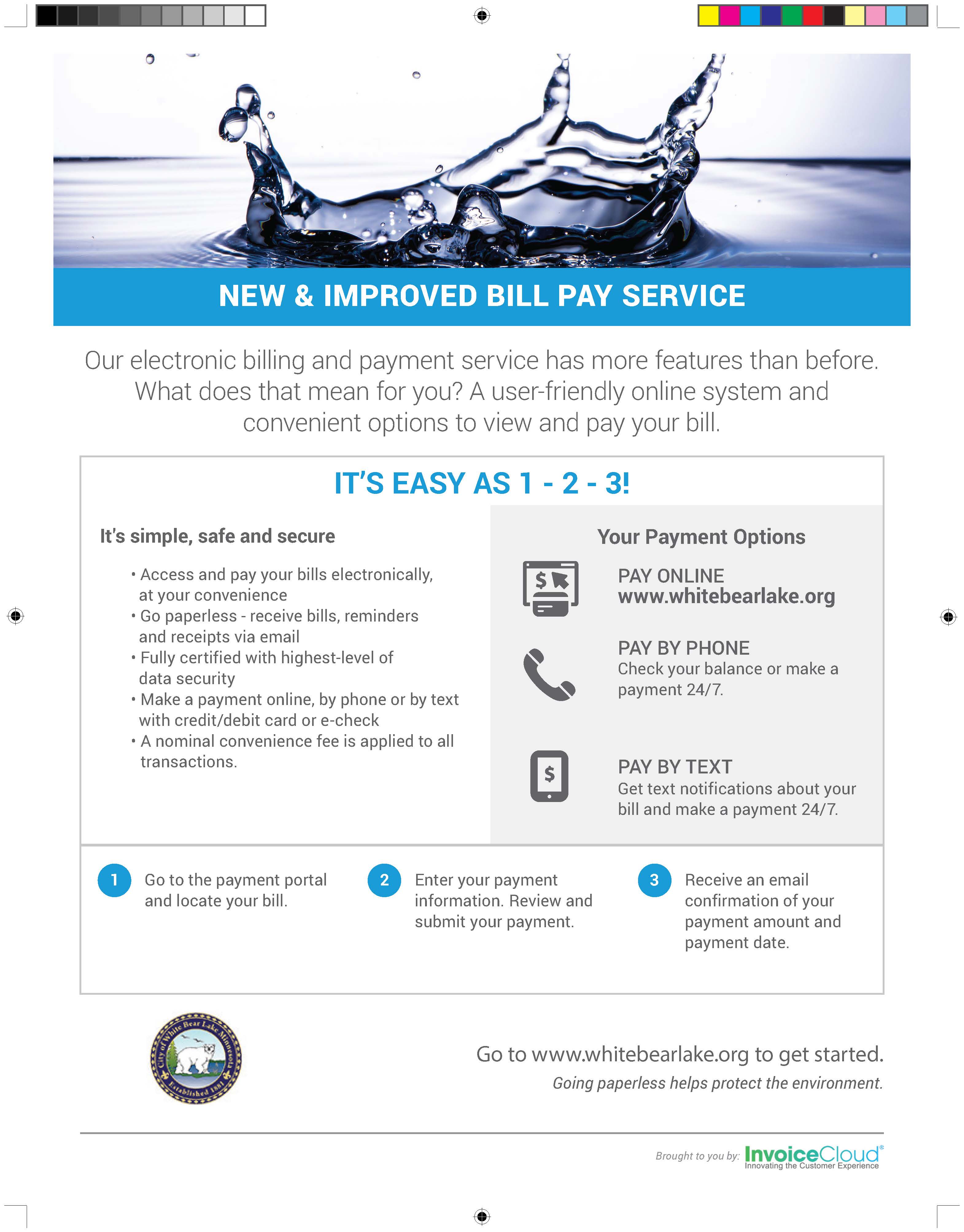 New and Improved Bill Pay Service | White Bear Lake MN